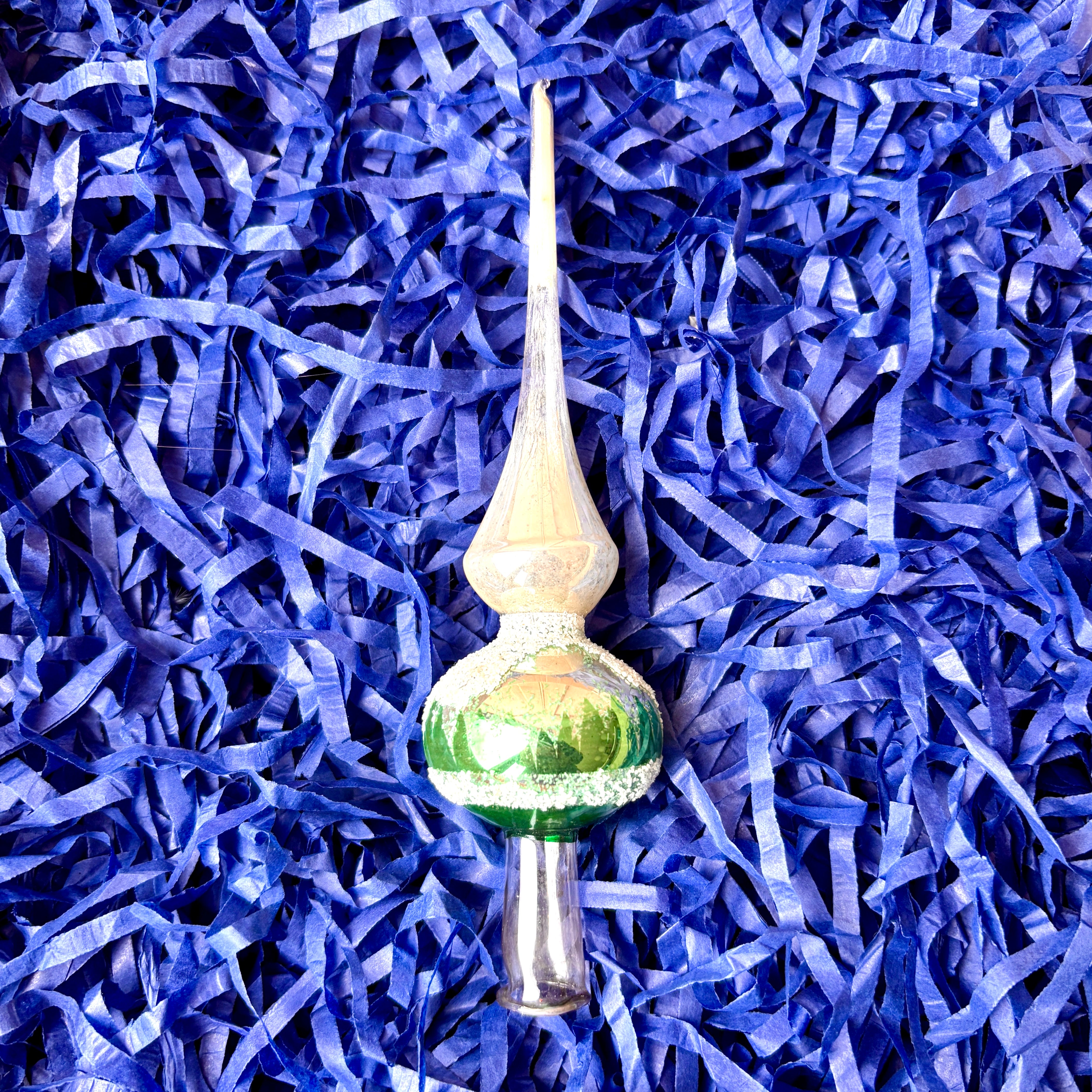 Vintage Glass Christmas Tree Topper – Only Nice Things